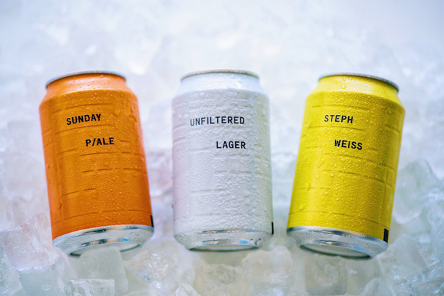 [Packaging] : Des canettes de bière au design minimal, en apparence ...