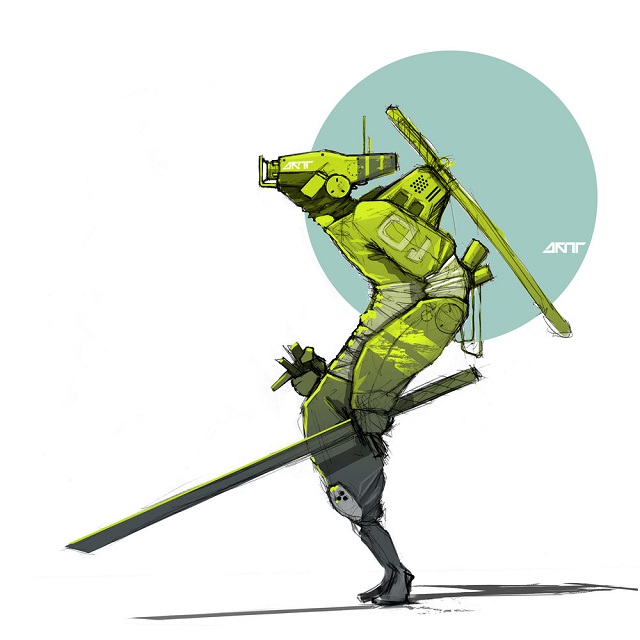 Le graphiste et illustrateur Daniel Hahn imagine des robots au look ...
