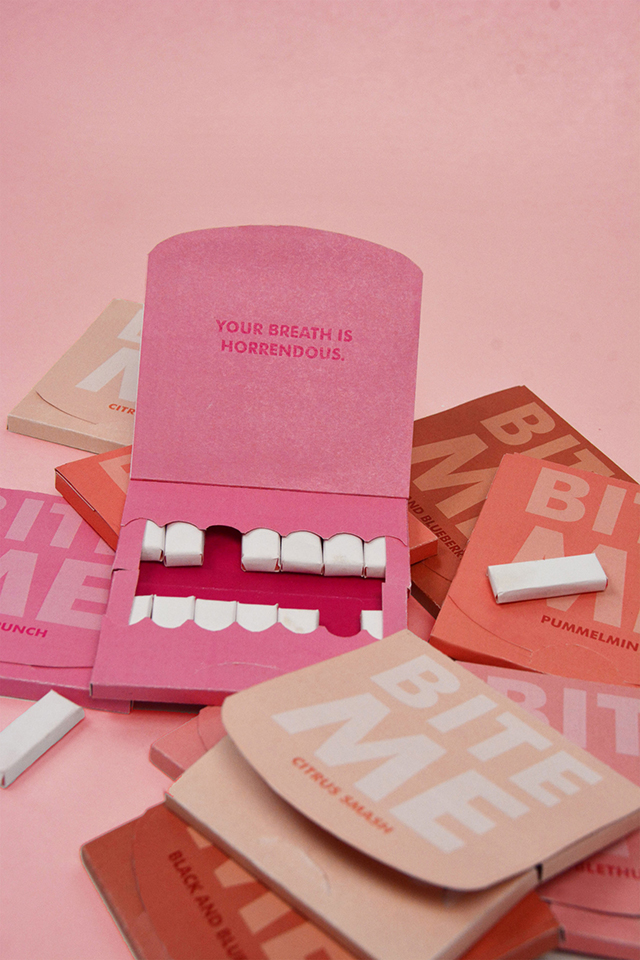 [PACKAGING] : Des chewing-gums qui donnent le sourire | INSPIRATIONS ...